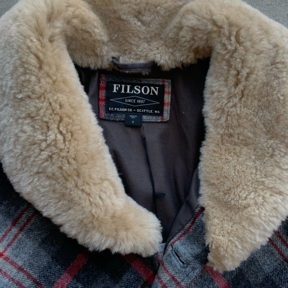 Filson | Jackets & Coats | Nwt Filson Packer Coat Wool Mackinaw Lined ...